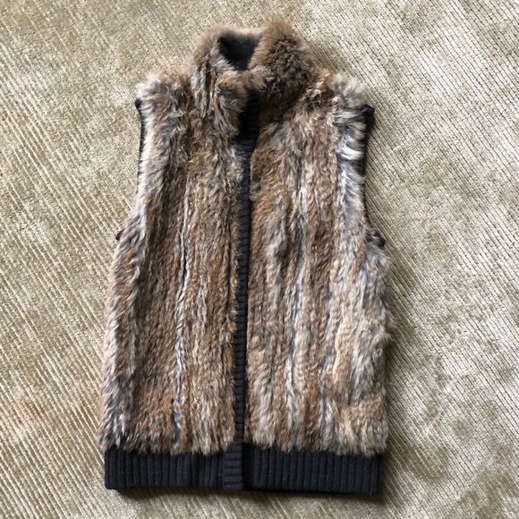 Hayden | Jackets & Coats | Rabbit Fur Vest | Poshmark